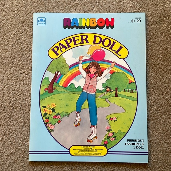Golden Book | Toys | 983 Golden Book Rainbow Paper Doll Set | Poshmark